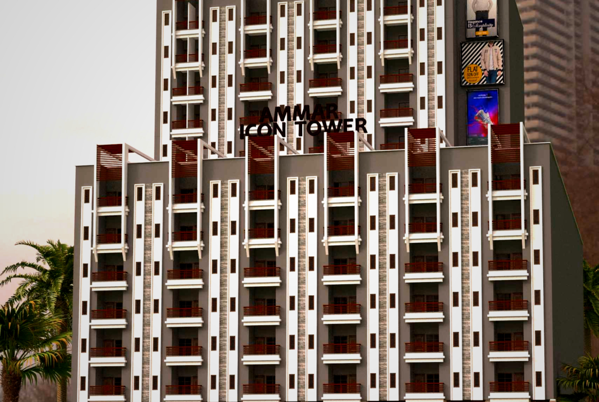 New Project In Karachi For Booking | Ammar Icon Tower - Pak Property Mela