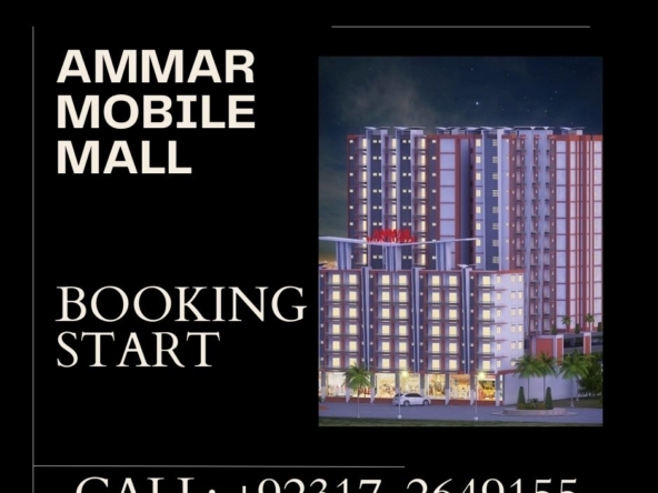 New Project In Karachi For Booking | Ammar Icon Tower - Pak Property Mela